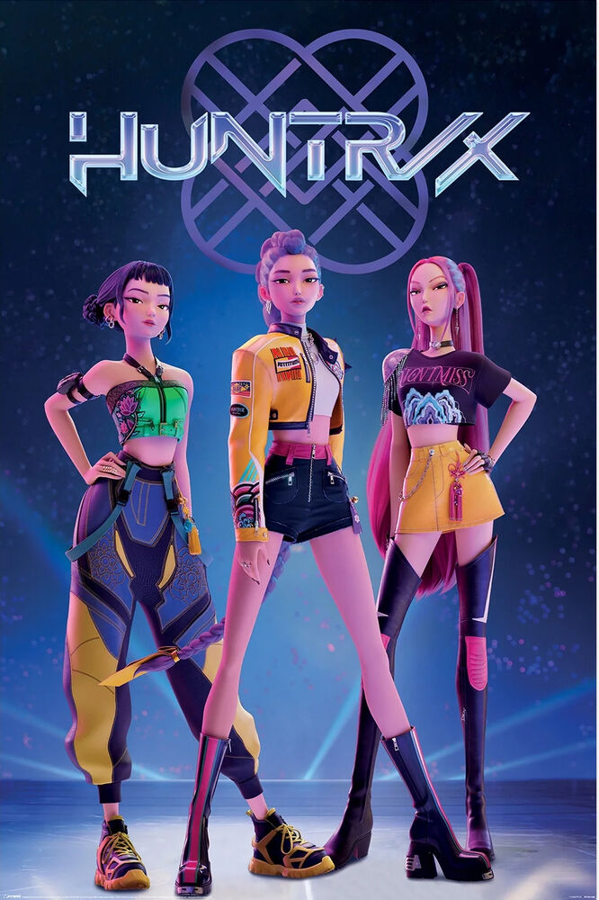 Poster | Kpop Demon Hunters | Huntrix – Anime Island CA